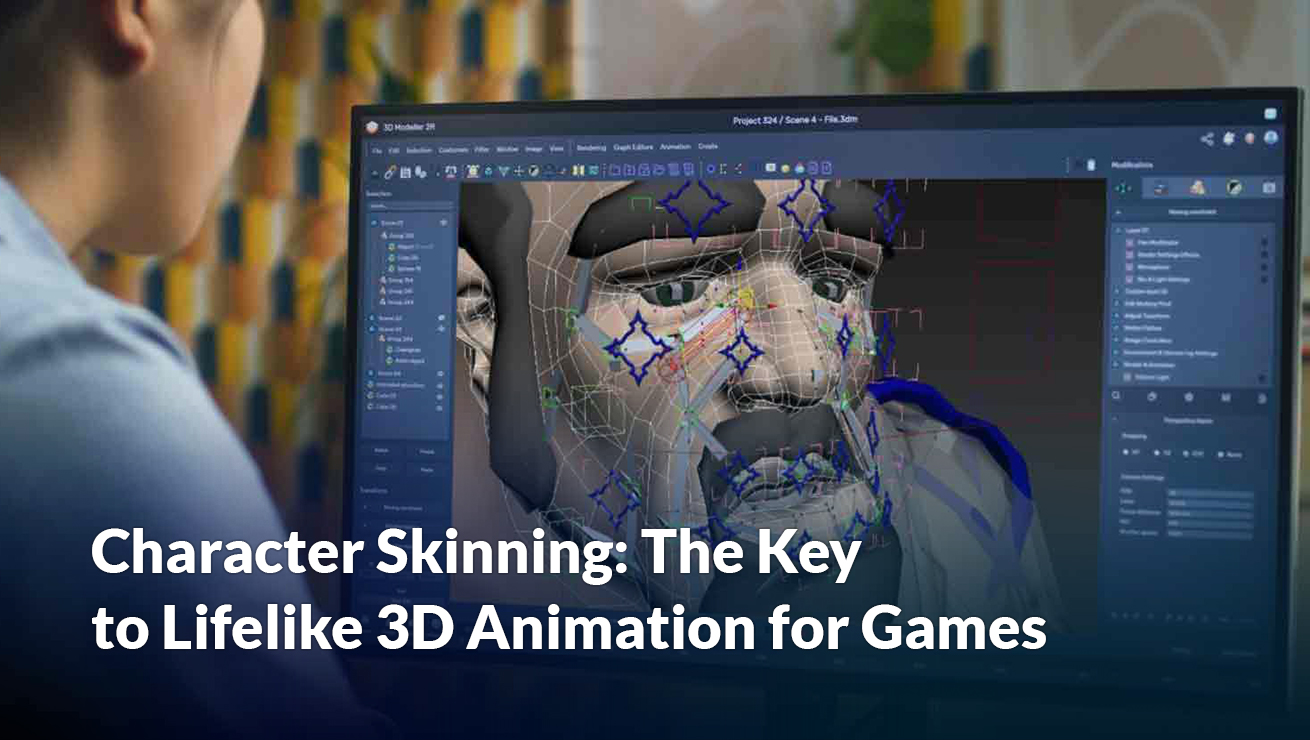 Character Skinning: The Key to Lifelike 3D Animation for Games - Game-Ace
